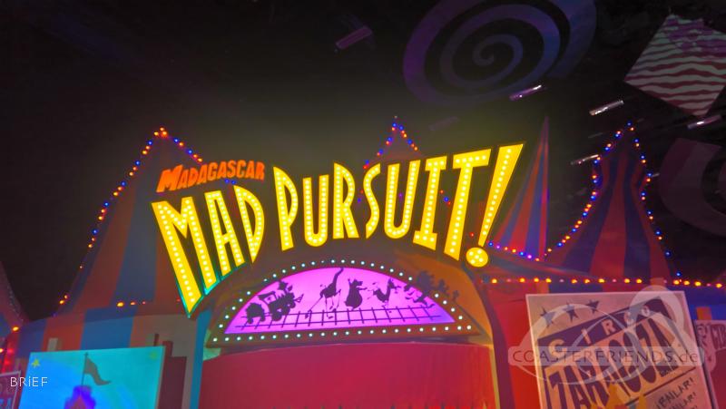Madagascar Mad Pursuit im Parkcheckpoint für Freizeitparks und Achterbahnen