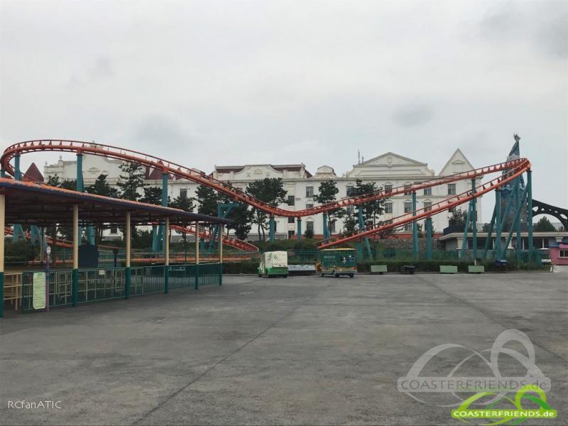 Quancheng Euro Park im Parkcheckpoint für Freizeitparks und Achterbahnen