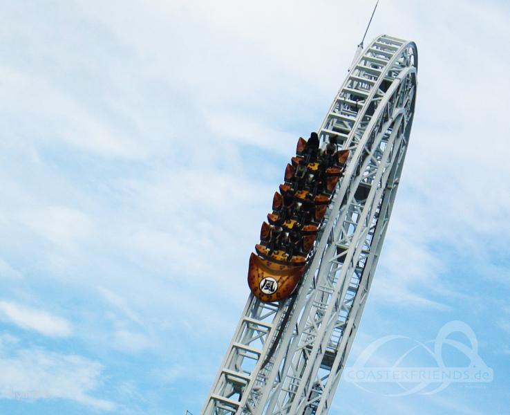 Dodonpa im Parkcheckpoint für Freizeitparks und Achterbahnen