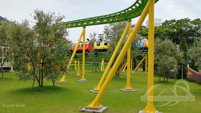 Peter Rabbit Coaster im Parkcheckpoint für Freizeitparks und Achterbahnen