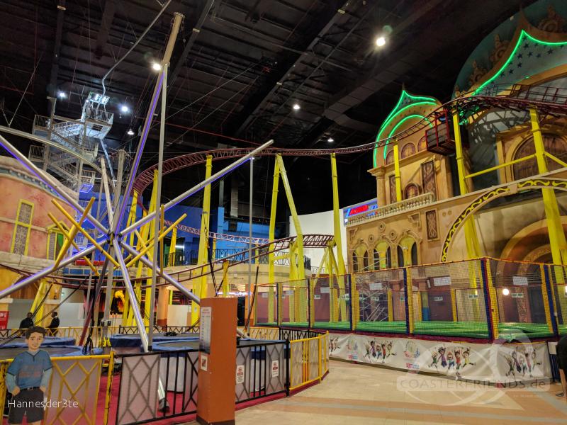 F1 Coaster im Parkcheckpoint für Freizeitparks und Achterbahnen