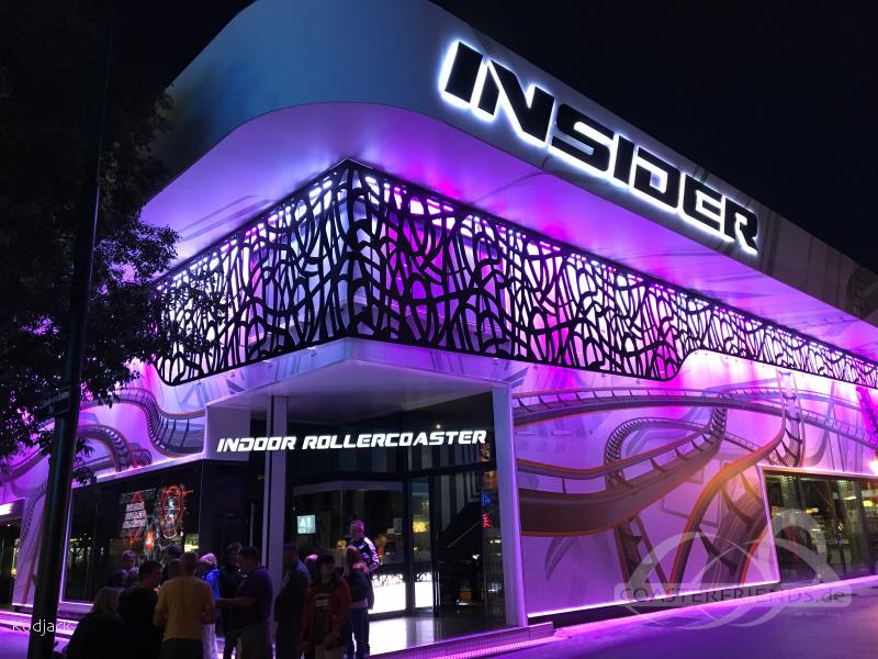 Insider - Indoor Rollercoaster im Parkcheckpoint für Freizeitparks und ...
