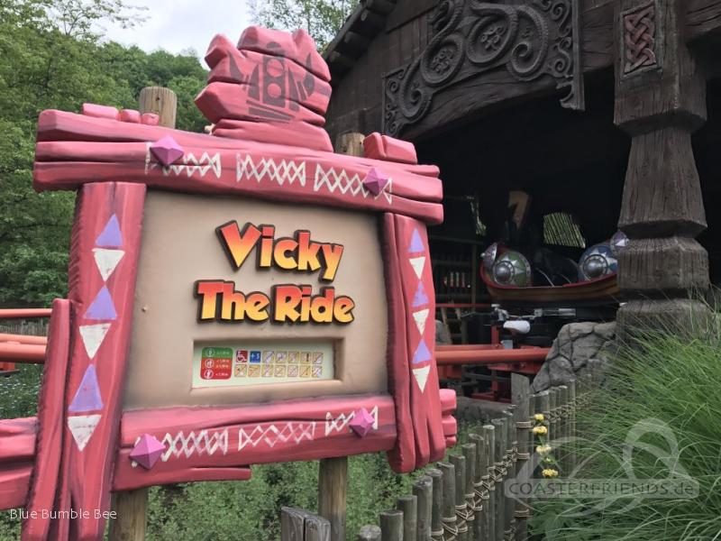 Vicky The Ride im Parkcheckpoint für Freizeitparks und Achterbahnen