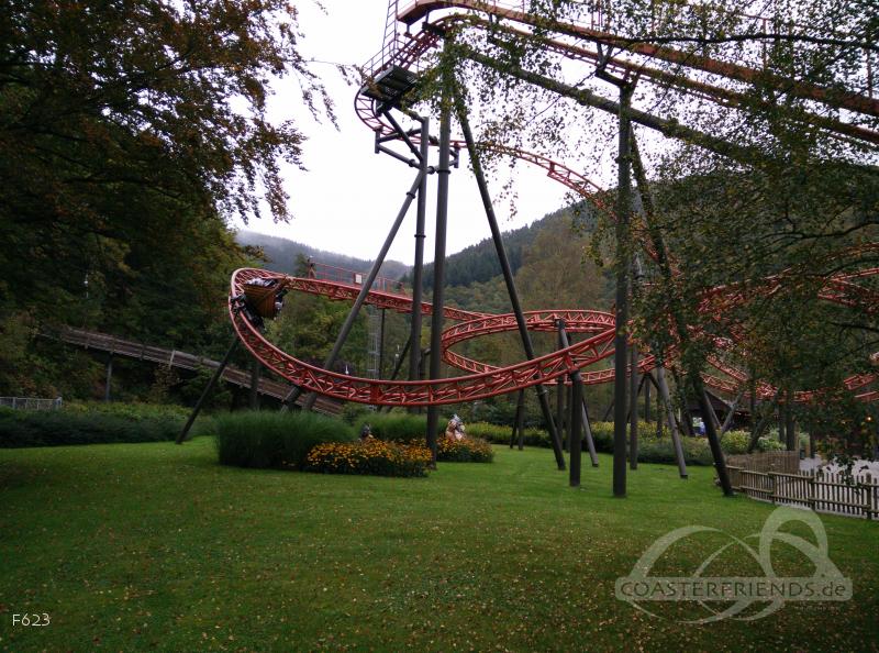 Vicky The Ride im Parkcheckpoint für Freizeitparks und Achterbahnen