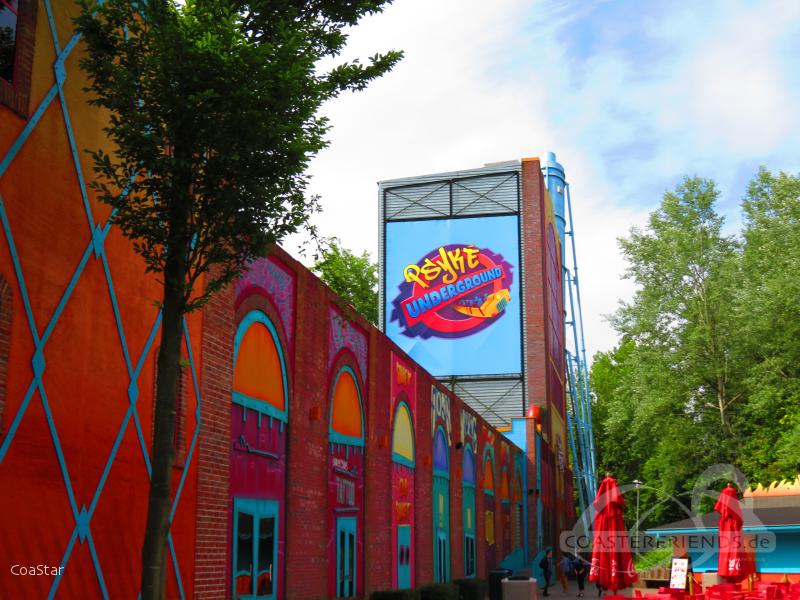 Psyké Underground im Parkcheckpoint für Freizeitparks und Achterbahnen