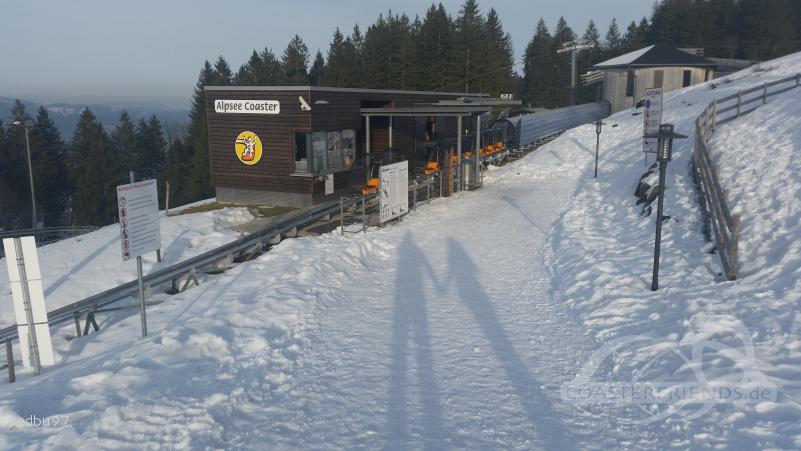 Alpsee Coaster im Parkcheckpoint für Freizeitparks und Achterbahnen