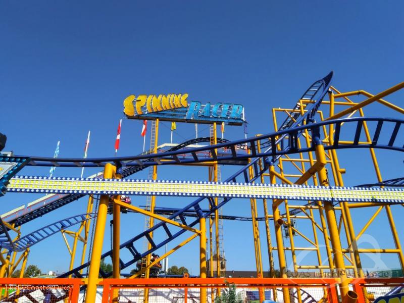 Spinning Racer im Parkcheckpoint für Freizeitparks und Achterbahnen