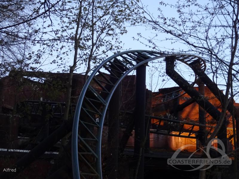 Mine Train Ulven im Parkcheckpoint für Freizeitparks und Achterbahnen