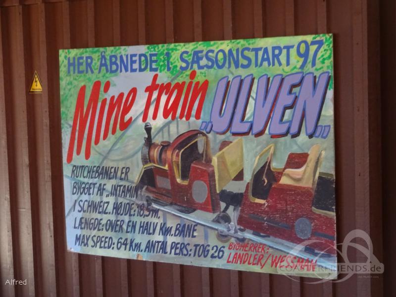 Mine Train Ulven im Parkcheckpoint für Freizeitparks und Achterbahnen
