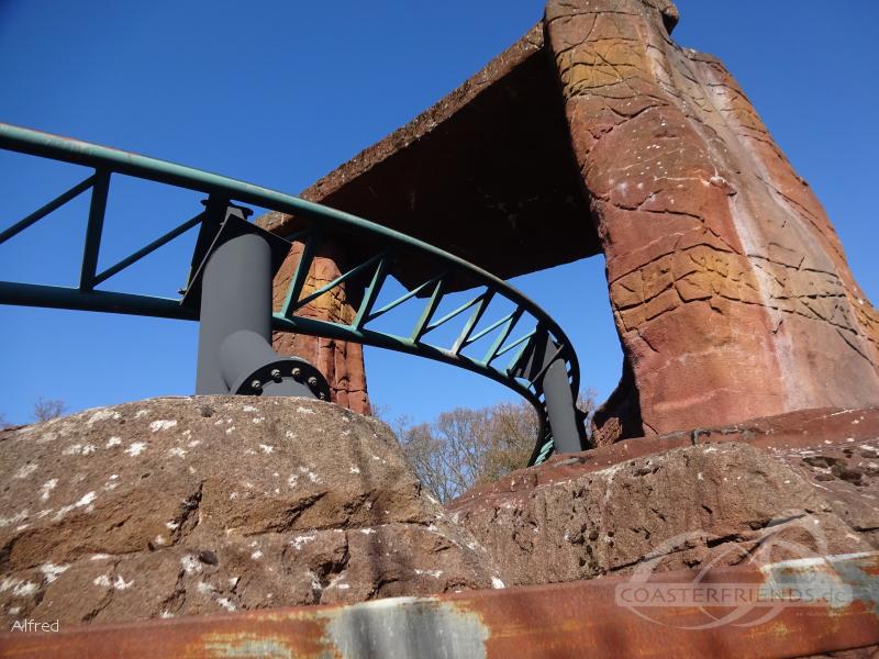 Mine Train Ulven im Parkcheckpoint für Freizeitparks und Achterbahnen