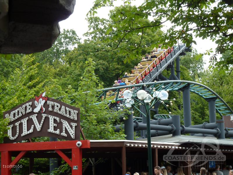 Mine Train Ulven im Parkcheckpoint für Freizeitparks und Achterbahnen