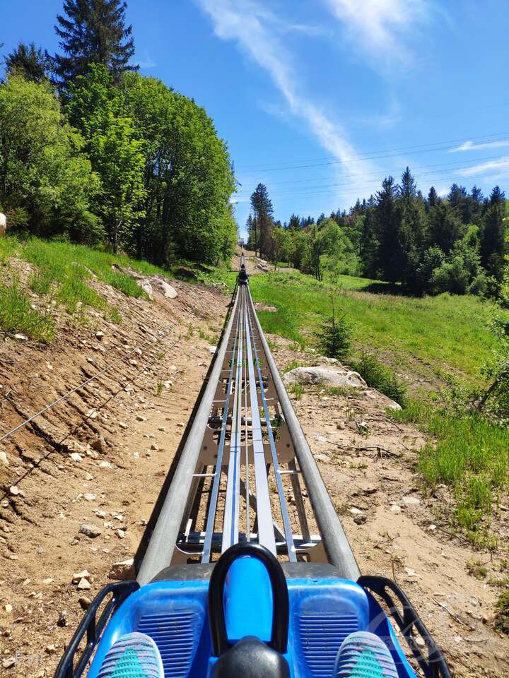 Tricky Track im Parkcheckpoint für Freizeitparks und Achterbahnen