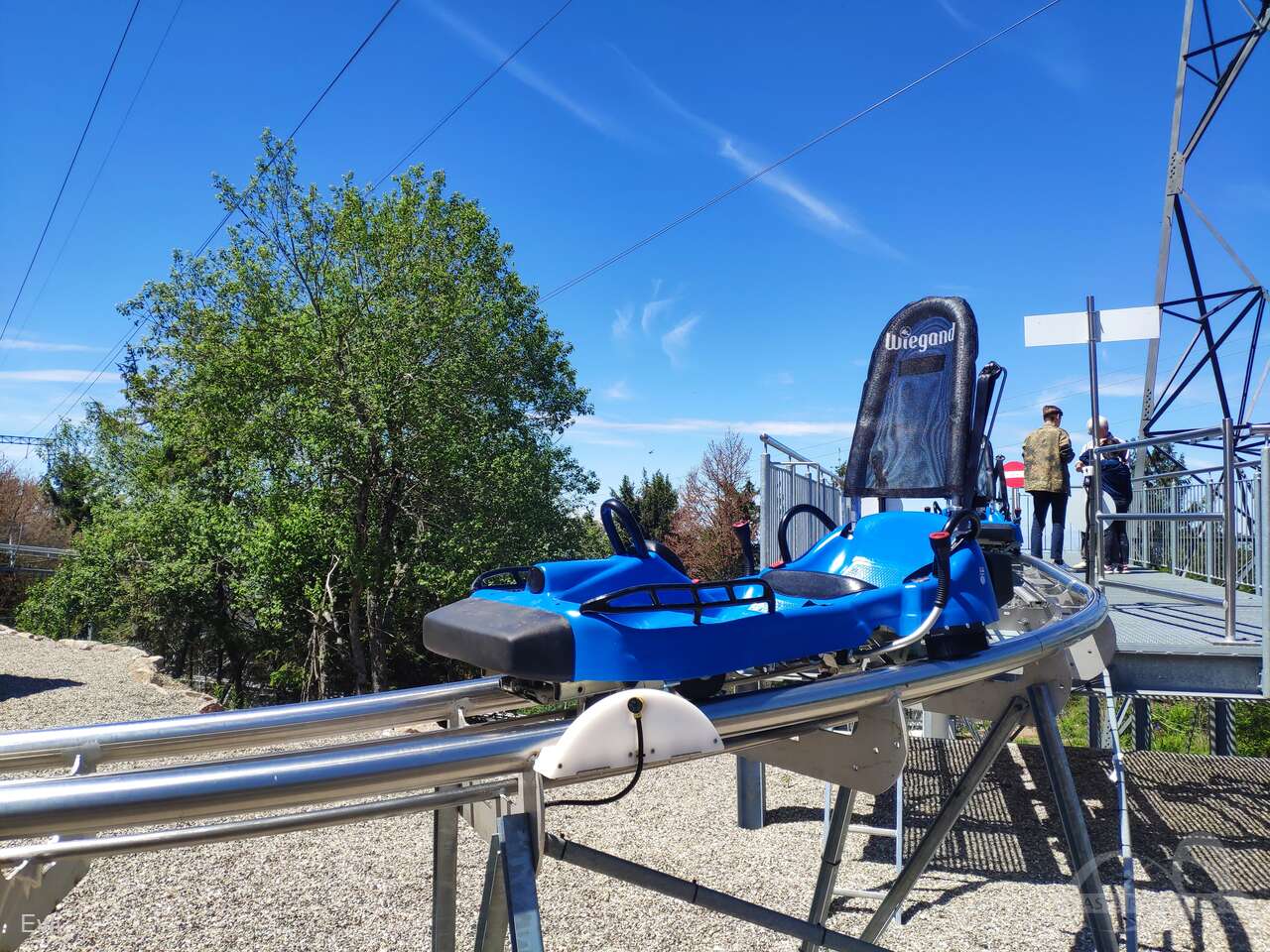 Tricky Track im Parkcheckpoint für Freizeitparks und Achterbahnen