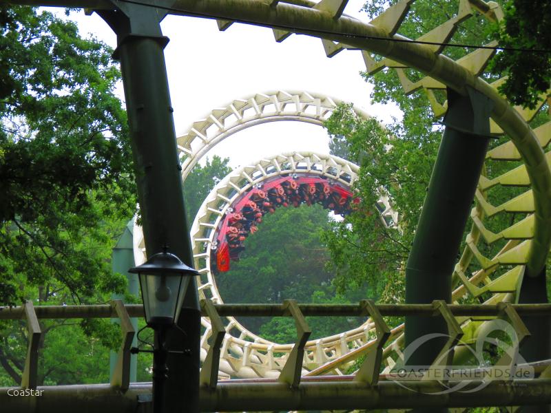 Python im Parkcheckpoint für Freizeitparks und Achterbahnen