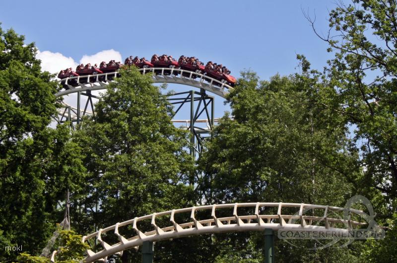 Python im Parkcheckpoint für Freizeitparks und Achterbahnen