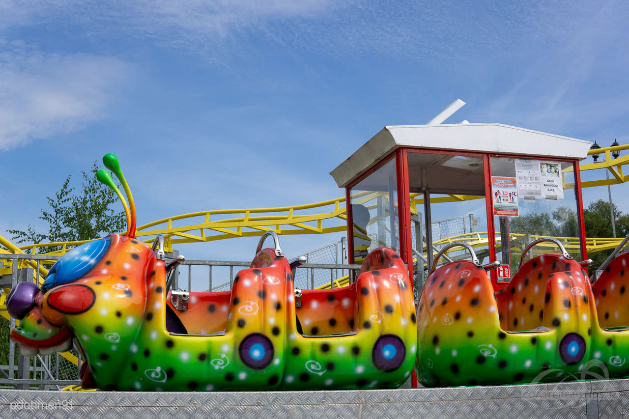 Krummel im Parkcheckpoint für Freizeitparks und Achterbahnen