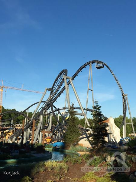 Lech Coaster im Parkcheckpoint für Freizeitparks und Achterbahnen