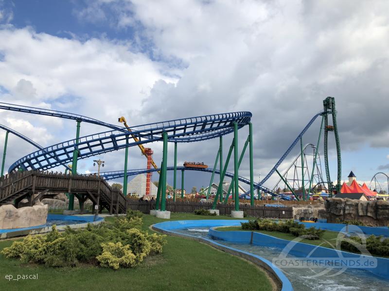 Speed im Parkcheckpoint für Freizeitparks und Achterbahnen