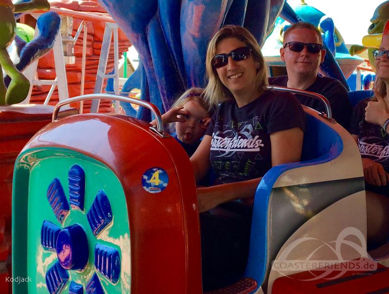 Mars Roller Coaster im Parkcheckpoint für Freizeitparks und Achterbahnen