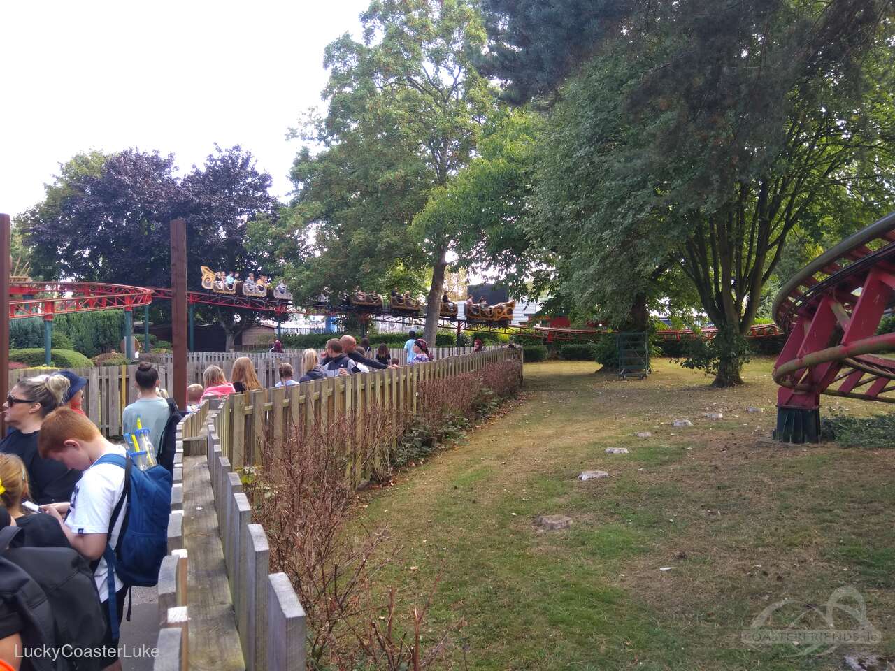 Jormungandr im Parkcheckpoint für Freizeitparks und Achterbahnen