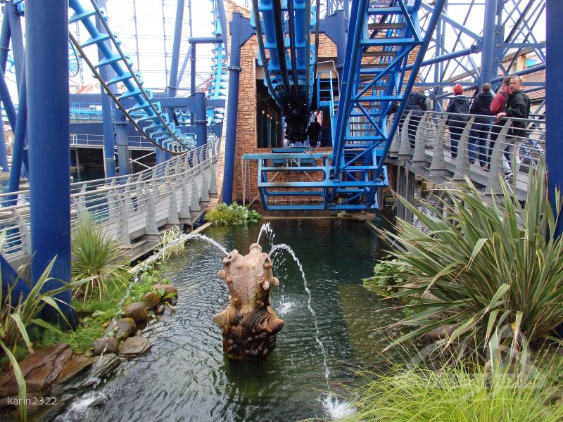 Infusion im Parkcheckpoint für Freizeitparks und Achterbahnen