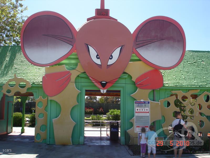 Psycho Mouse im Parkcheckpoint für Freizeitparks und Achterbahnen