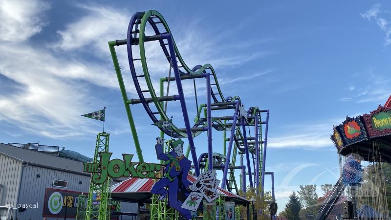 Joker im Parkcheckpoint für Freizeitparks und Achterbahnen