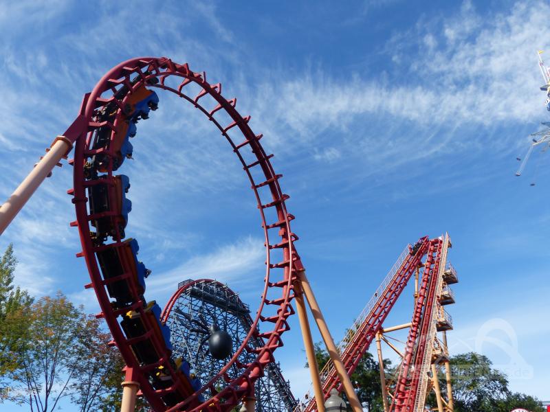 Flashback im Parkcheckpoint für Freizeitparks und Achterbahnen