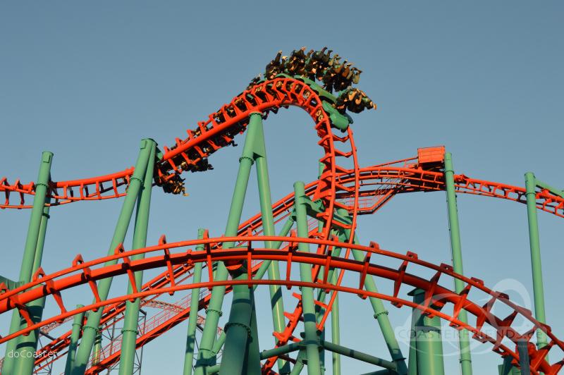 Riddler Revenge im Parkcheckpoint für Freizeitparks und Achterbahnen