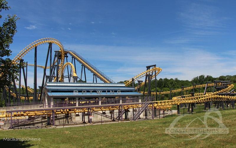 Batwing im Parkcheckpoint für Freizeitparks und Achterbahnen