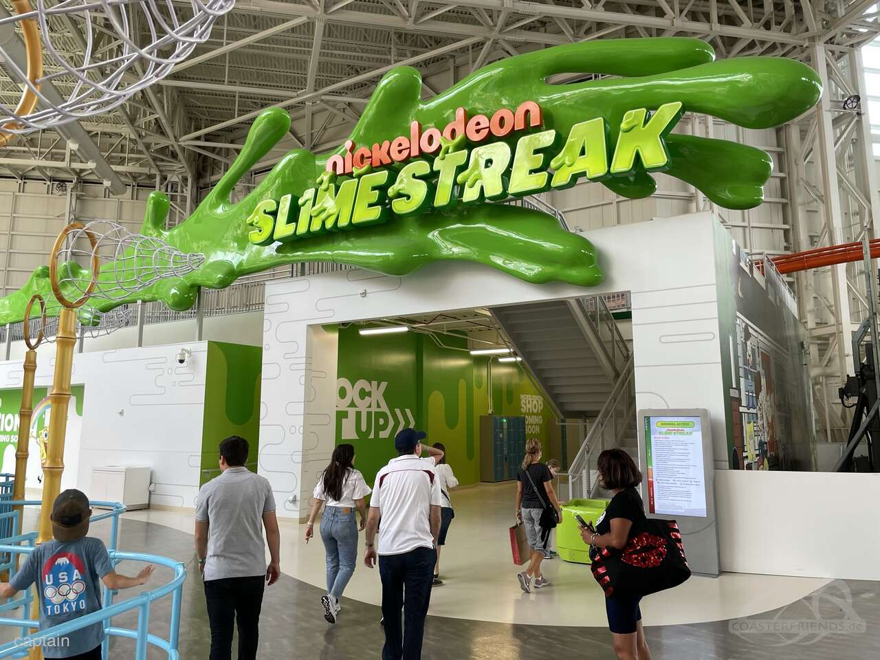 Nickelodeon Slime Streak im Parkcheckpoint für Freizeitparks und ...