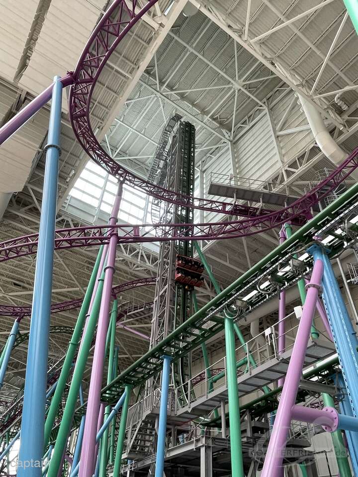 TMNT Shellraiser im Parkcheckpoint für Freizeitparks und Achterbahnen