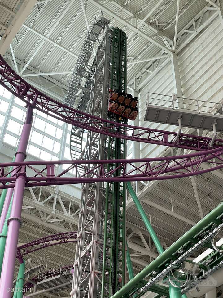 TMNT Shellraiser im Parkcheckpoint für Freizeitparks und Achterbahnen