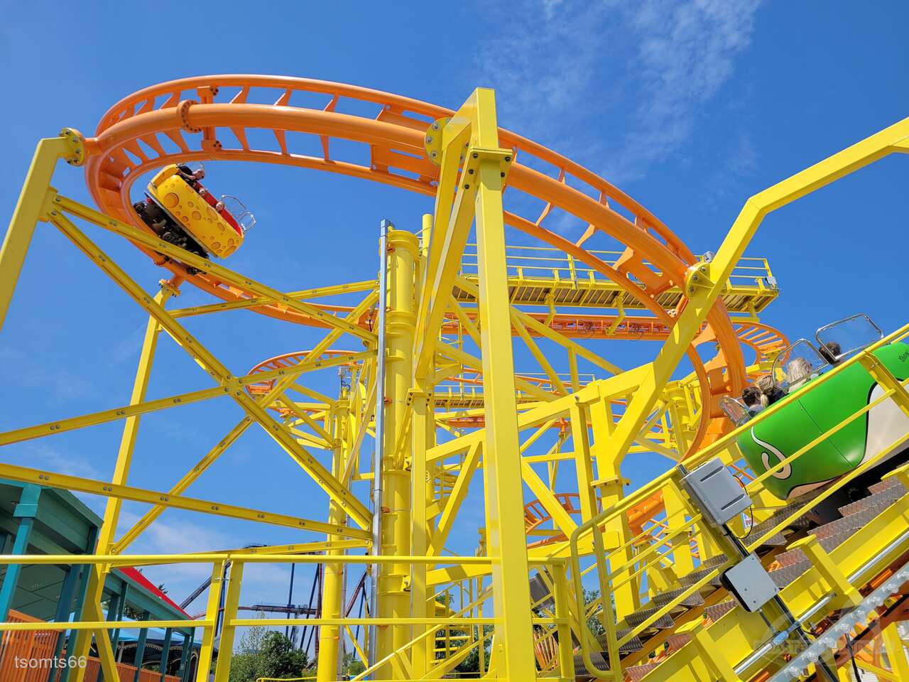 Wild Mouse im Parkcheckpoint für Freizeitparks und Achterbahnen