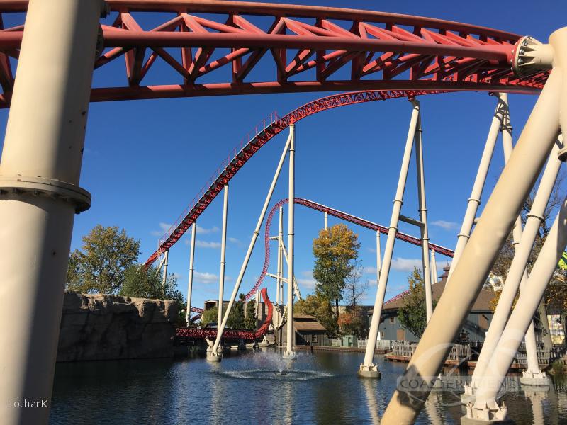 Maverick im Parkcheckpoint für Freizeitparks und Achterbahnen