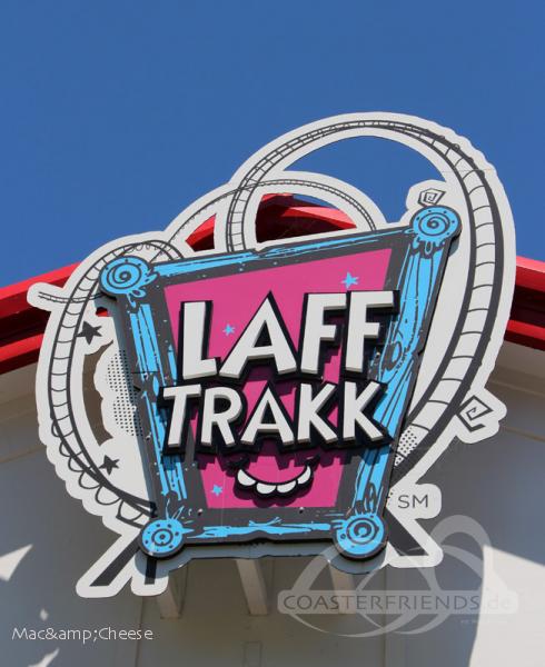 Laff Trakk im Parkcheckpoint für Freizeitparks und Achterbahnen