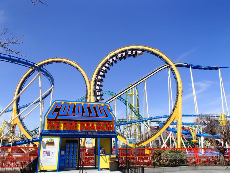 Colossus the Fire Dragon im Parkcheckpoint für Freizeitparks und ...