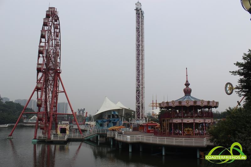 Happy Valley Chengdu im Parkcheckpoint für Freizeitparks und Achterbahnen
