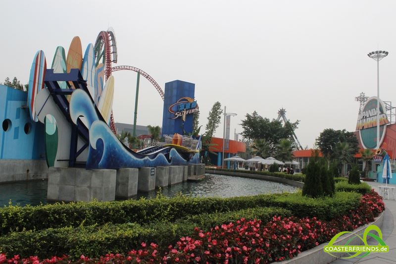 Happy Valley Chengdu im Parkcheckpoint für Freizeitparks und Achterbahnen